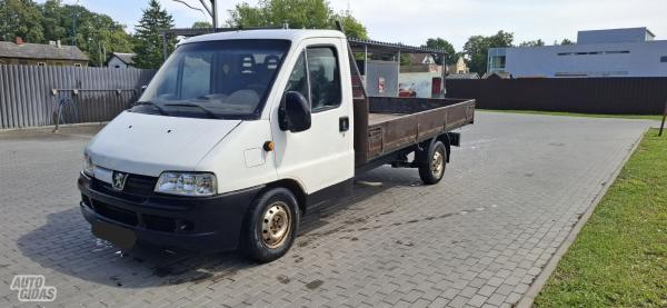 White Peugeot Boxer 2002 in Vilkaviskis, with an engine capacity of 2.80 L and mileage of 311 thousand km for 1550 €, photo 1 on AUTOMOTO.COM.LV