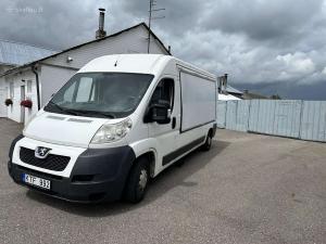 White Peugeot Boxer 2011 in Varena, with an engine capacity of 2.20 L and mileage of 268 thousand km for 7300 €, photo  on AUTOMOTO.COM.LV