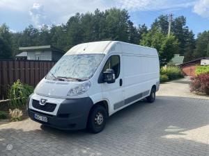 White Peugeot Boxer 2013 in Druskininkai, with an engine capacity of 2.20 L and mileage of 240 thousand km for 5500 €, photo 3 on AUTOMOTO.COM.LV