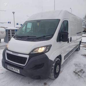White Peugeot Boxer 2015 in Panevezys, with an engine capacity of 2.20 L and mileage of 370 thousand km for 2950 €, photo  on AUTOMOTO.COM.LV