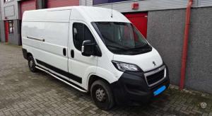 White Peugeot Boxer 2018 in Kaunas, with an engine capacity of 2.00 L and mileage of 240 thousand km for 4999 €, photo 4 on AUTOMOTO.COM.LV