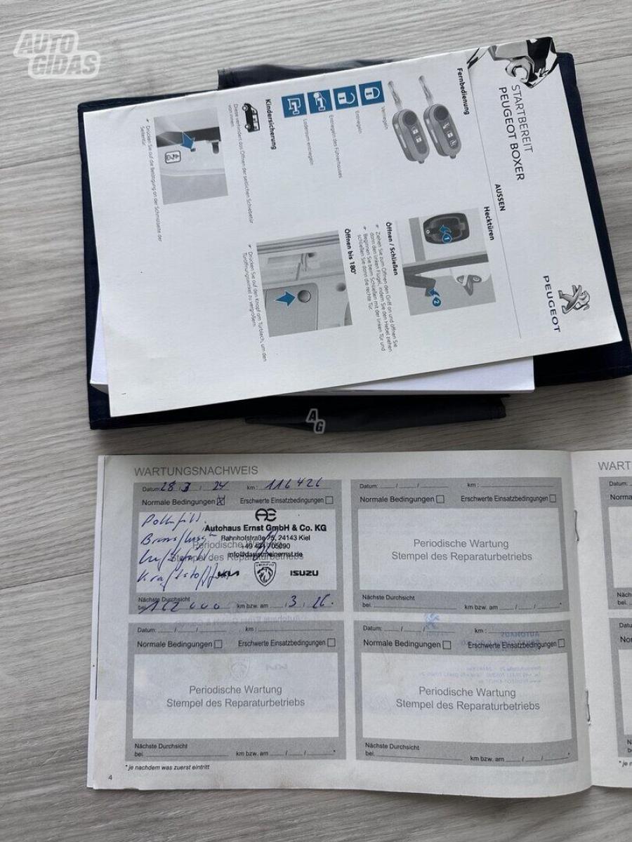 Белый Пежо Boxer 2020 в Вильнюс, объемом двигателя 2.20 л и пробегом 150 тыс. км за 10950 €, фото 10 на AUTOMOTO.COM.LV