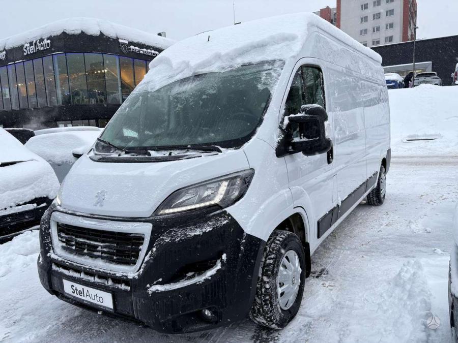 Balts Peugeot Boxer 2022 Viļņa, ar dzinēja tilpumu 2.18 L un nobraukumu 25 tūkst. km par 20500 €, foto 1 vietnē AUTOMOTO.COM.LV
