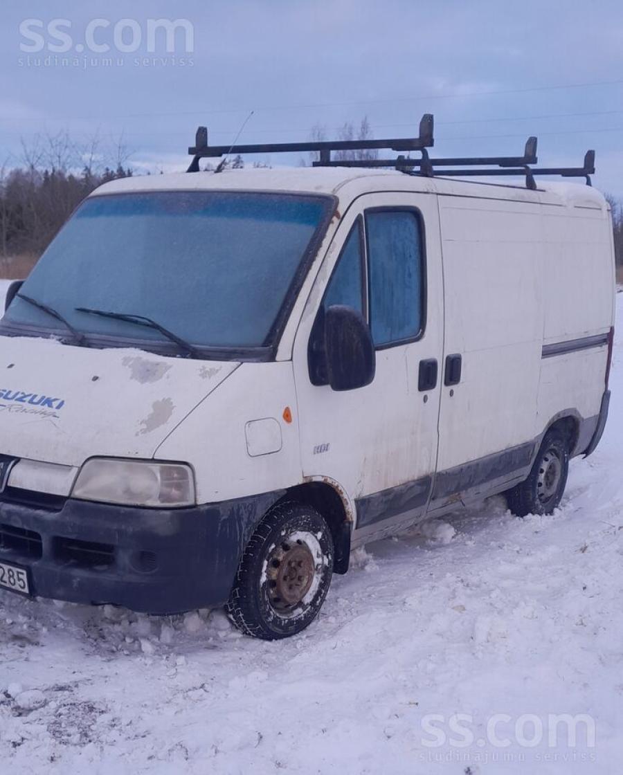 White Peugeot Boxer 2003 in Talsi, with an engine capacity of 2.00 L and mileage of 160 thousand km for 1000 €, photo 3 on AUTOMOTO.COM.LV