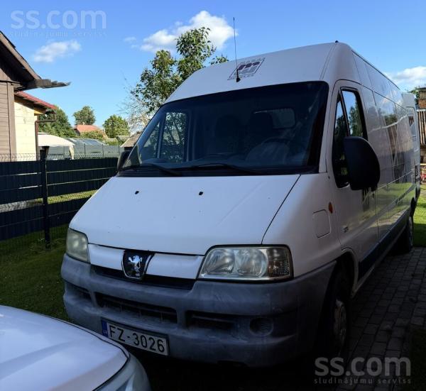 Balts Peugeot Boxer 2006 Rēzekne, ar dzinēja tilpumu 2.80 L un nobraukumu 102 tūkst. km par 4500 €, foto 1 vietnē AUTOMOTO.COM.LV