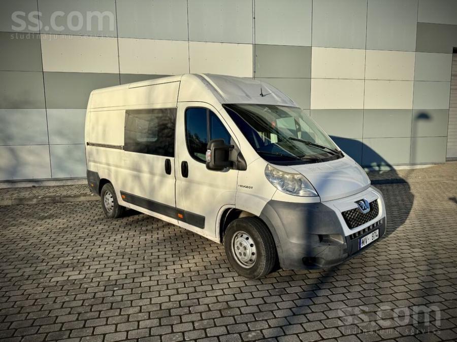 Balts Peugeot Boxer 2007 Dobele, ar dzinēja tilpumu 2.20 L un nobraukumu 341 tūkst. km par 2900 €, foto 2 vietnē AUTOMOTO.COM.LV