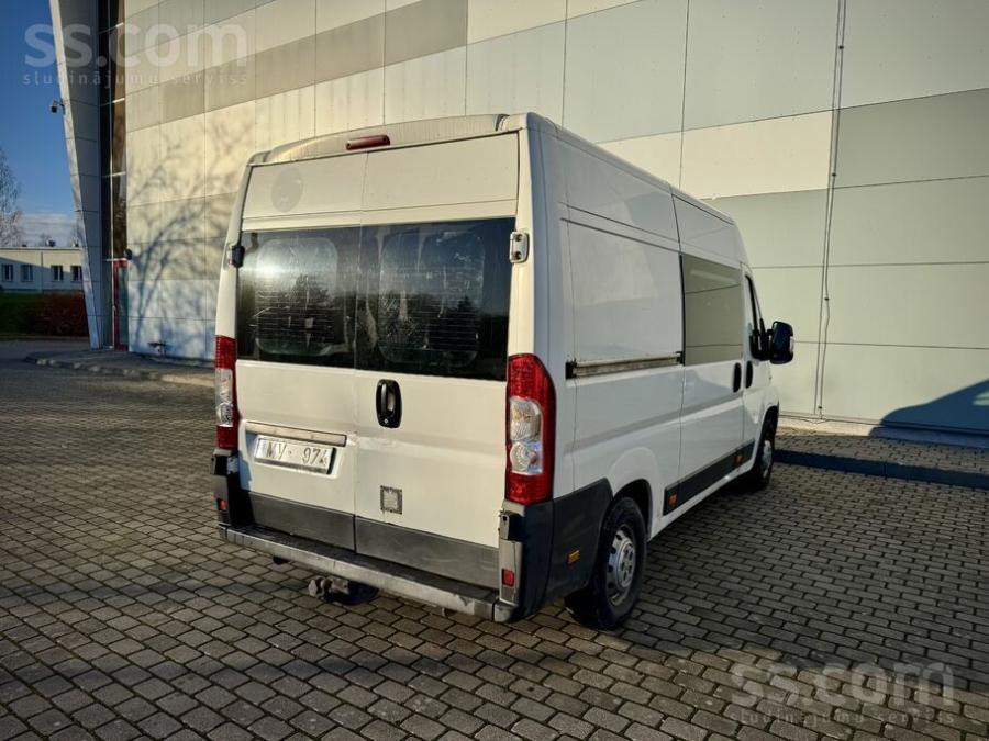 Balts Peugeot Boxer 2007 Dobele, ar dzinēja tilpumu 2.20 L un nobraukumu 341 tūkst. km par 2900 €, foto 5 vietnē AUTOMOTO.COM.LV