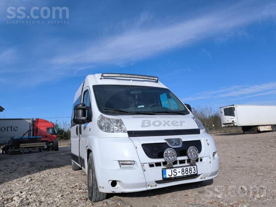 Balts Peugeot Boxer 2007 Daugavpils, ar dzinēja tilpumu 2.20 L un nobraukumu 430 tūkst. km par 6100 €, foto 1 vietnē AUTOMOTO.COM.LV