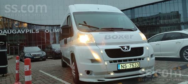 White Peugeot Boxer 2007 in Daugavpils, with an engine capacity of 2.20 L and mileage of 430 thousand km for 6100 €, photo 7 on AUTOMOTO.COM.LV