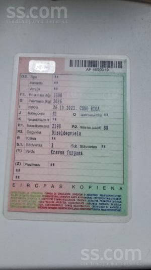 Белый Пежо Boxer 2008 в Рига, объемом двигателя 2.20 л и пробегом 308 тыс. км за 5200 €, фото 5 на AUTOMOTO.COM.LV