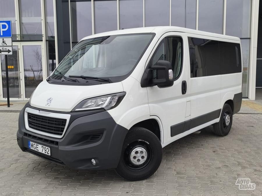 Balts Peugeot Boxer 2016 Viļņa, ar dzinēja tilpumu 2.00 L un nobraukumu 312 tūkst. km par 9650 €, foto 1 vietnē AUTOMOTO.COM.LV