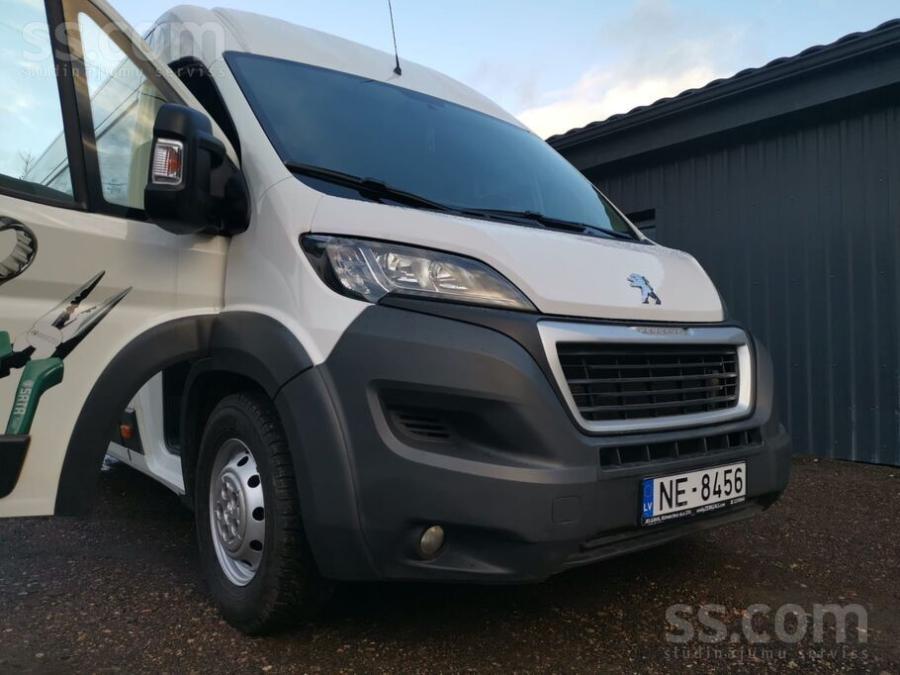 Balts Peugeot Boxer 2017 Jelgava, ar dzinēja tilpumu 2.00 L un nobraukumu 0 tūkst. km par 7900 €, foto 7 vietnē AUTOMOTO.COM.LV