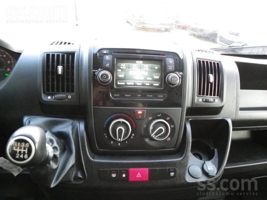 White Peugeot Boxer 2018 in Valka, with an engine capacity of 2.20 L and mileage of 216 thousand km for 9900 €, photo 12 on AUTOMOTO.COM.LV