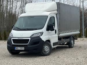 White Peugeot Boxer 2019 in Jelgava, with an engine capacity of 2.20 L and mileage of 0 thousand km for 13600 €, photo  on AUTOMOTO.COM.LV