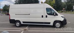 White Peugeot Boxer 2021 in Riga, with an engine capacity of 2.20 L and mileage of 155 thousand km for 12100 €, photo 7 on AUTOMOTO.COM.LV