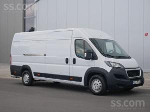 White Peugeot Boxer 2021 in Riga, with an engine capacity of 2.20 L and mileage of 242 thousand km for 11900 €, photo  on AUTOMOTO.COM.LV