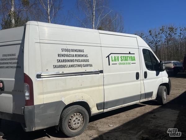 White Peugeot Boxer 2010 in Ariogala, with an engine capacity of 2.20 L and mileage of 380 thousand km for 2800 €, photo 2 on AUTOMOTO.COM.LV