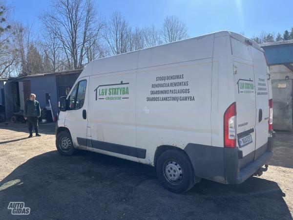 White Peugeot Boxer 2010 in Ariogala, with an engine capacity of 2.20 L and mileage of 380 thousand km for 2800 €, photo 7 on AUTOMOTO.COM.LV