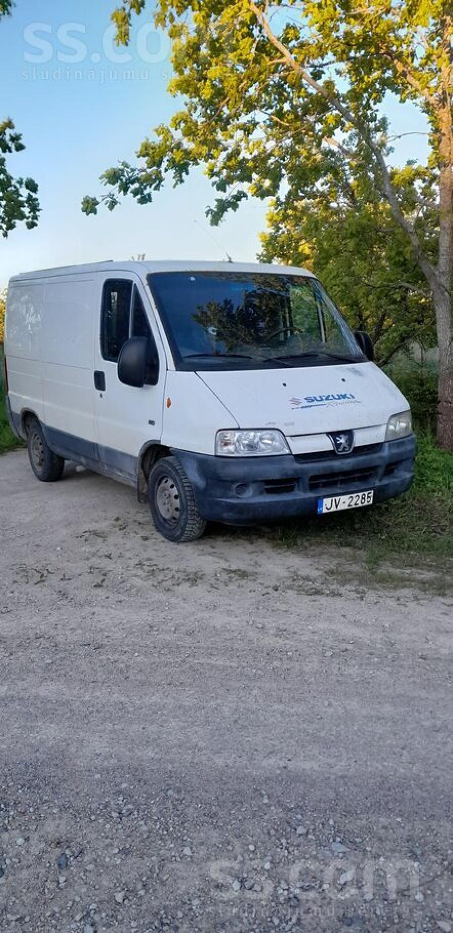 Balts Peugeot Boxer 2003 Talsi, ar dzinēja tilpumu 2.00 L un nobraukumu 400 tūkst. km par 500 €, foto 1 vietnē AUTOMOTO.COM.LV