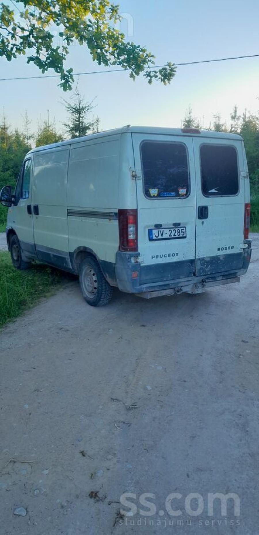 Balts Peugeot Boxer 2003 Talsi, ar dzinēja tilpumu 2.00 L un nobraukumu 400 tūkst. km par 500 €, foto 3 vietnē AUTOMOTO.COM.LV