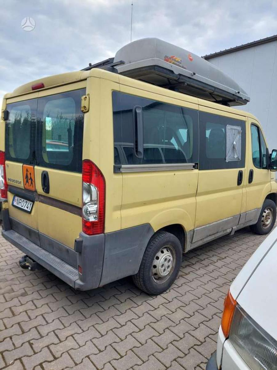 Dzeltens Peugeot Boxer 2007 Viļņa, ar dzinēja tilpumu 2.20 L un nobraukumu 116 tūkst. km par 5000 €, foto 5 vietnē AUTOMOTO.COM.LV