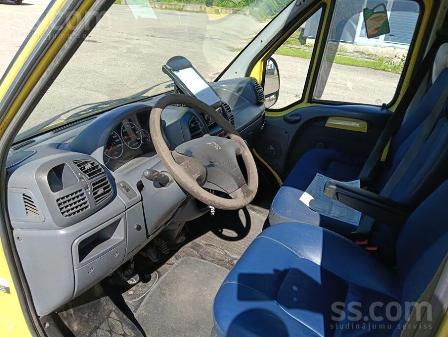 Желтый Пежо Boxer 2006 в Тукумс, объемом двигателя 2.20 л и пробегом 234 тыс. км за 1400 €, фото 7 на AUTOMOTO.COM.LV