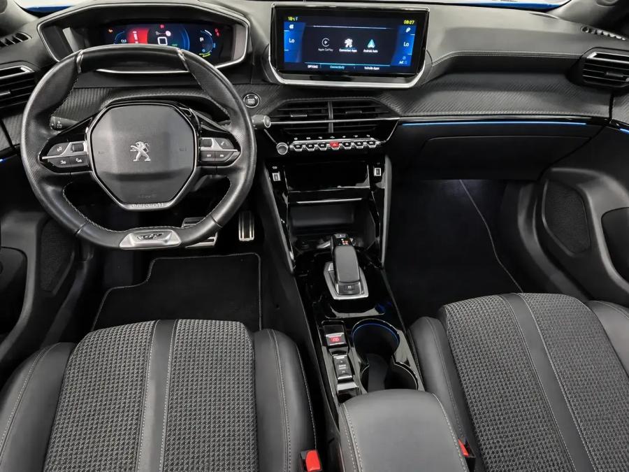 Blue Peugeot Е-2008 2021 in Marupe, with an engine capacity of 0.00 L and mileage of 58 thousand km for 21990 €, photo 9 on AUTOMOTO.COM.LV