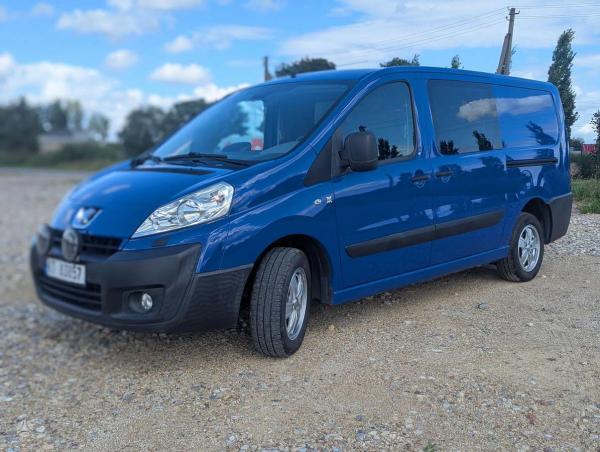 Blue Peugeot Expert 2012 in Kaunas, with an engine capacity of 2.00 L and mileage of 120 thousand km for 4950 €, photo 10 on AUTOMOTO.COM.LV
