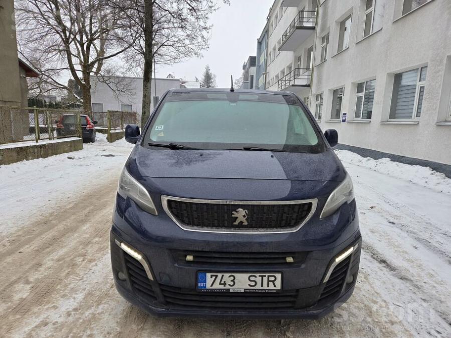 Blue Peugeot Expert 2019 in Tallinn, with an engine capacity of 2.00 L and mileage of 213 thousand km for 15200 €, photo 1 on AUTOMOTO.COM.LV