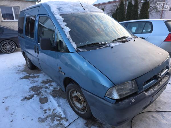 Blue Peugeot Expert 2000 in Kaunas, with an engine capacity of 1.90 L and mileage of 350 thousand km for 1700 €, photo 2 on AUTOMOTO.COM.LV