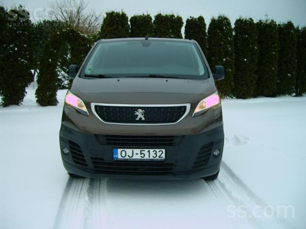 Brown Peugeot Expert 2016 in Riga, with an engine capacity of 1.60 L and mileage of 202 thousand km for 11500 €, photo 2 on AUTOMOTO.COM.LV