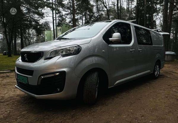 Pelēks Peugeot Expert 2017 Viļņa, ar dzinēja tilpumu 2.00 L un nobraukumu 185 tūkst. km par 13500 €, foto 1 vietnē AUTOMOTO.COM.LV
