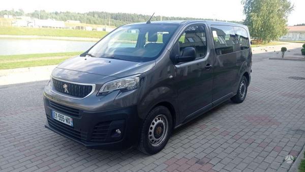 Grey Peugeot Expert 2018 in Vilnius, with an engine capacity of 1.56 L and mileage of 237 thousand km for 13000 €, photo 1 on AUTOMOTO.COM.LV