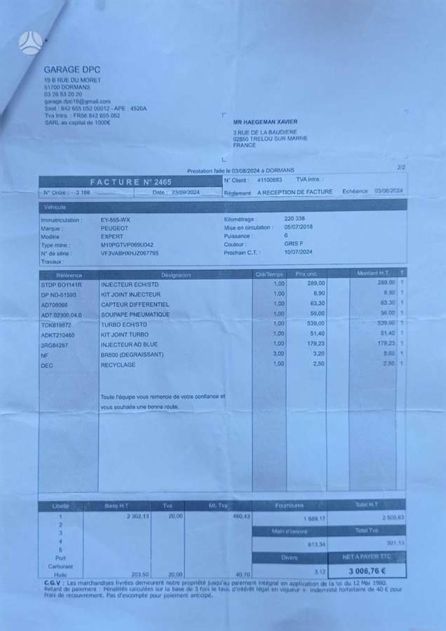 Серый Пежо Эксперт груз.-пасс. 2018 в Вильнюс, объемом двигателя 1.56 л и пробегом 237 тыс. км за 13000 €, фото 23 на AUTOMOTO.COM.LV