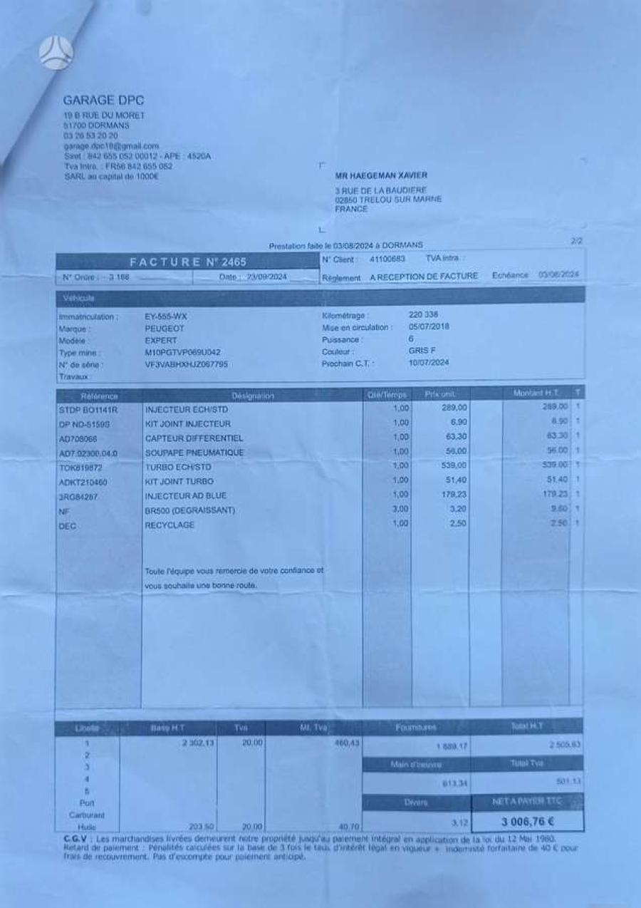 Серый Пежо Эксперт груз.-пасс. 2018 в Вильнюс, объемом двигателя 1.56 л и пробегом 237 тыс. км за 13000 €, фото 23 на AUTOMOTO.COM.LV
