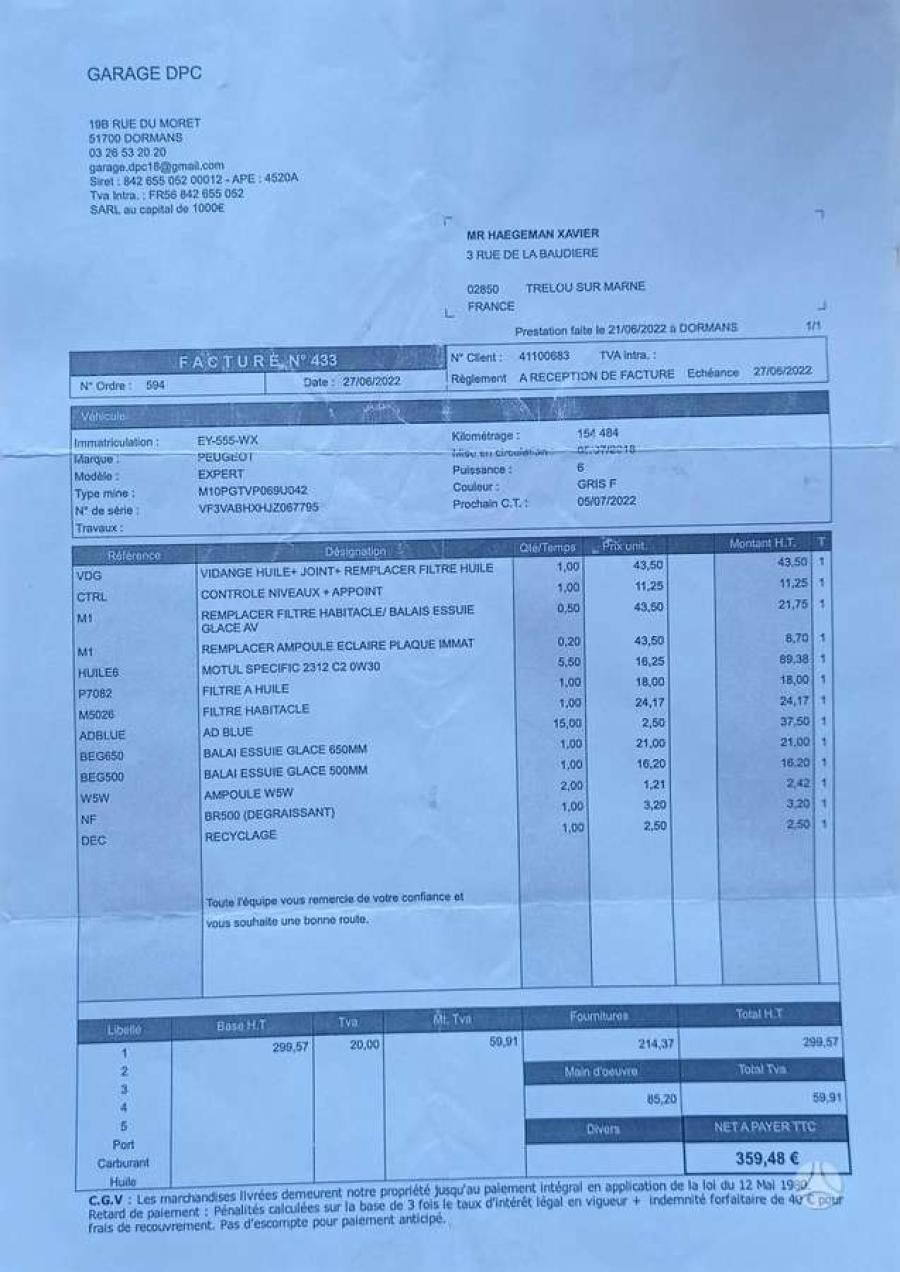 Серый Пежо Эксперт груз.-пасс. 2018 в Вильнюс, объемом двигателя 1.56 л и пробегом 237 тыс. км за 13000 €, фото 26 на AUTOMOTO.COM.LV