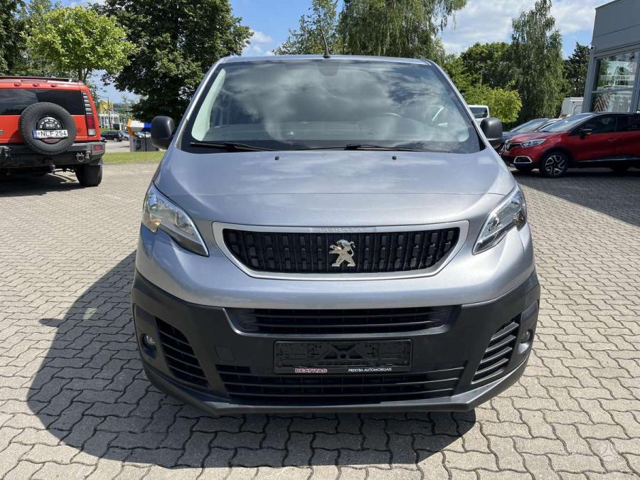 Grey Peugeot Expert 2021 in Alytus, with an engine capacity of 1.50 L and mileage of 189 thousand km for 9438 €, photo 7 on AUTOMOTO.COM.LV