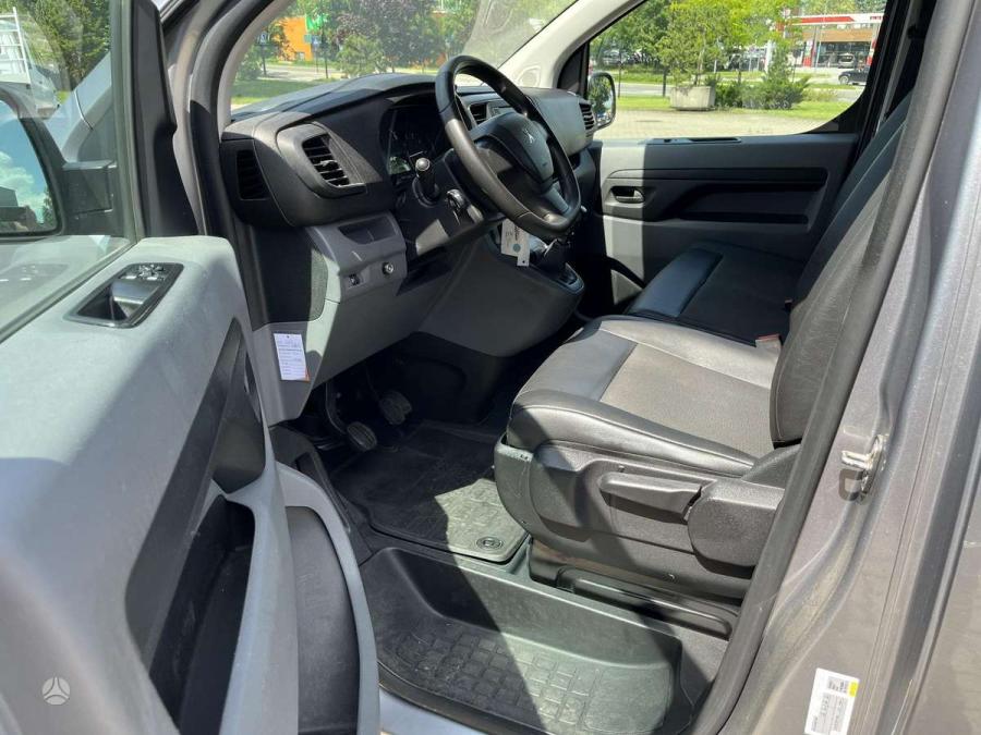 Grey Peugeot Expert 2021 in Alytus, with an engine capacity of 1.50 L and mileage of 189 thousand km for 9438 €, photo 9 on AUTOMOTO.COM.LV