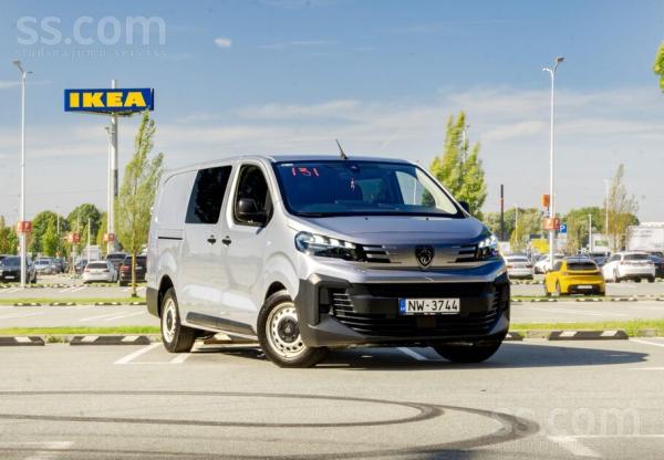 Pelēks Peugeot Expert 2024 Rīga, ar dzinēja tilpumu 2.00 L un nobraukumu 38 tūkst. km par 32990 €, foto 3 vietnē AUTOMOTO.COM.LV