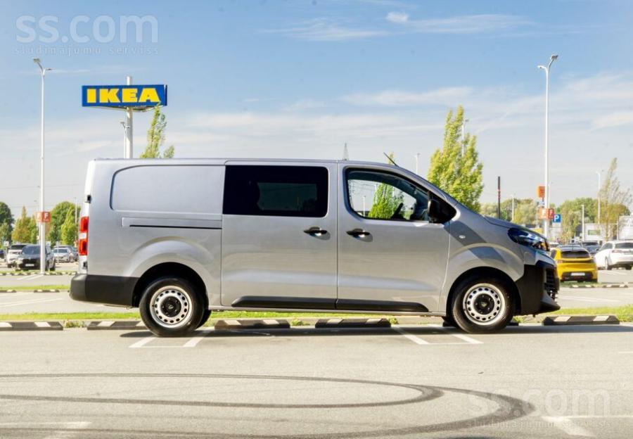 Grey Peugeot Expert 2024 in Riga, with an engine capacity of 2.00 L and mileage of 38 thousand km for 31590 €, photo 10 on AUTOMOTO.COM.LV