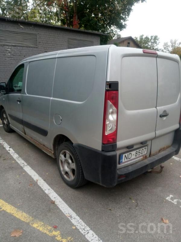 Grey Peugeot Expert 2010 in Riga, with an engine capacity of 2.00 L and mileage of 394 thousand km for 2250 €, photo 3 on AUTOMOTO.COM.LV