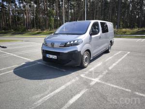 Grey Peugeot Expert 2024 in Riga, with an engine capacity of 2.00 L and mileage of 38 thousand km for 31900 €, photo  on AUTOMOTO.COM.LV