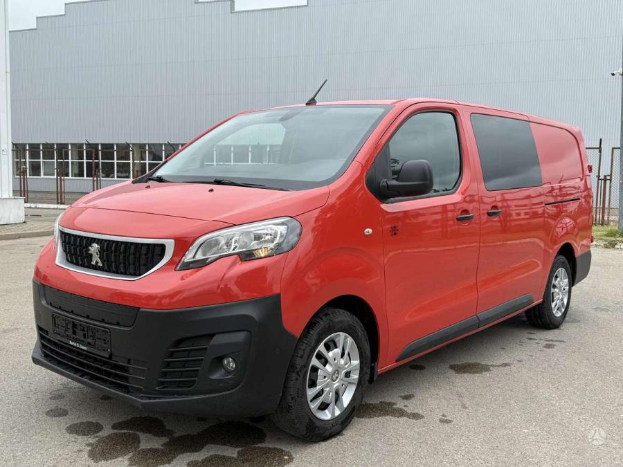 Red Peugeot Expert 2021 in Rokiskis, with an engine capacity of 2.00 L and mileage of 208 thousand km for 12800 €, photo 1 on AUTOMOTO.COM.LV