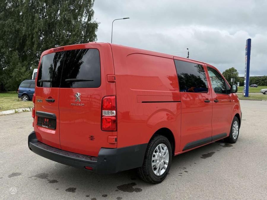 Red Peugeot Expert 2021 in Rokiskis, with an engine capacity of 2.00 L and mileage of 208 thousand km for 12800 €, photo 6 on AUTOMOTO.COM.LV