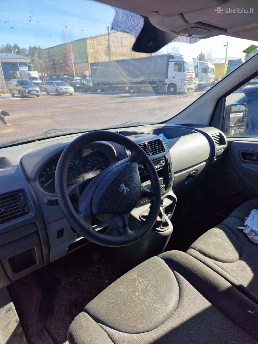 Balts Peugeot Expert 2007 Viļņa, ar dzinēja tilpumu 2.00 L un nobraukumu 320 tūkst. km par 600 €, foto 3 vietnē AUTOMOTO.COM.LV