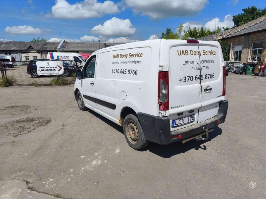Balts Peugeot Expert 2007 Panevēža, ar dzinēja tilpumu 2.00 L un nobraukumu 365 tūkst. km par 650 €, foto 3 vietnē AUTOMOTO.COM.LV