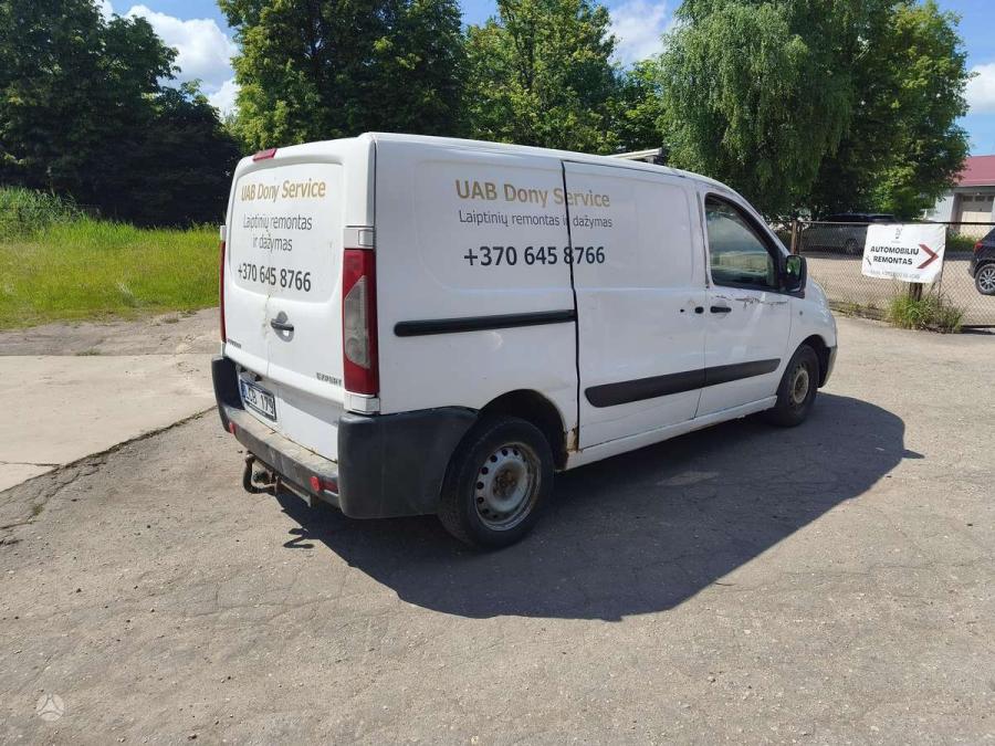 Balts Peugeot Expert 2007 Panevēža, ar dzinēja tilpumu 2.00 L un nobraukumu 365 tūkst. km par 650 €, foto 5 vietnē AUTOMOTO.COM.LV