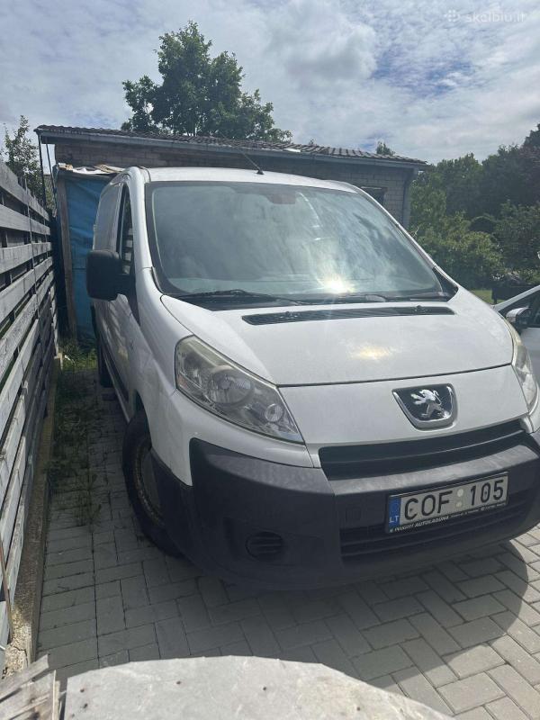 White Peugeot Expert 2007 in Kaunas, with an engine capacity of 1.60 L and mileage of 225 thousand km for 500 €, photo 2 on AUTOMOTO.COM.LV