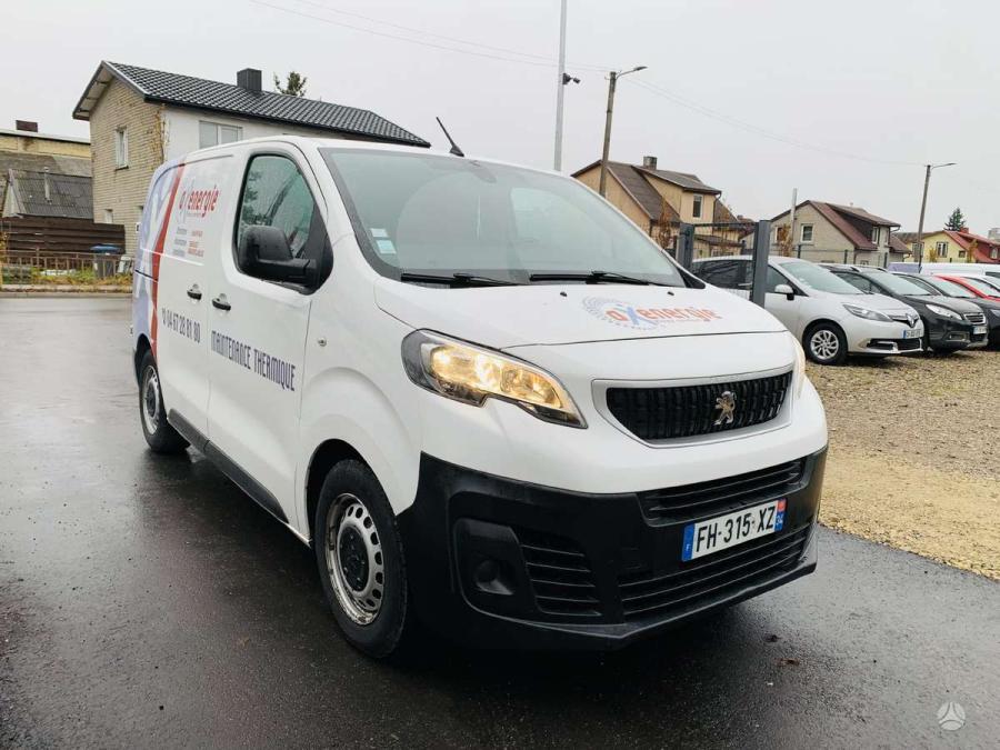 White Peugeot Expert 2019 in Taurage, with an engine capacity of 1.50 L and mileage of 174 thousand km for 7500 €, photo 2 on AUTOMOTO.COM.LV