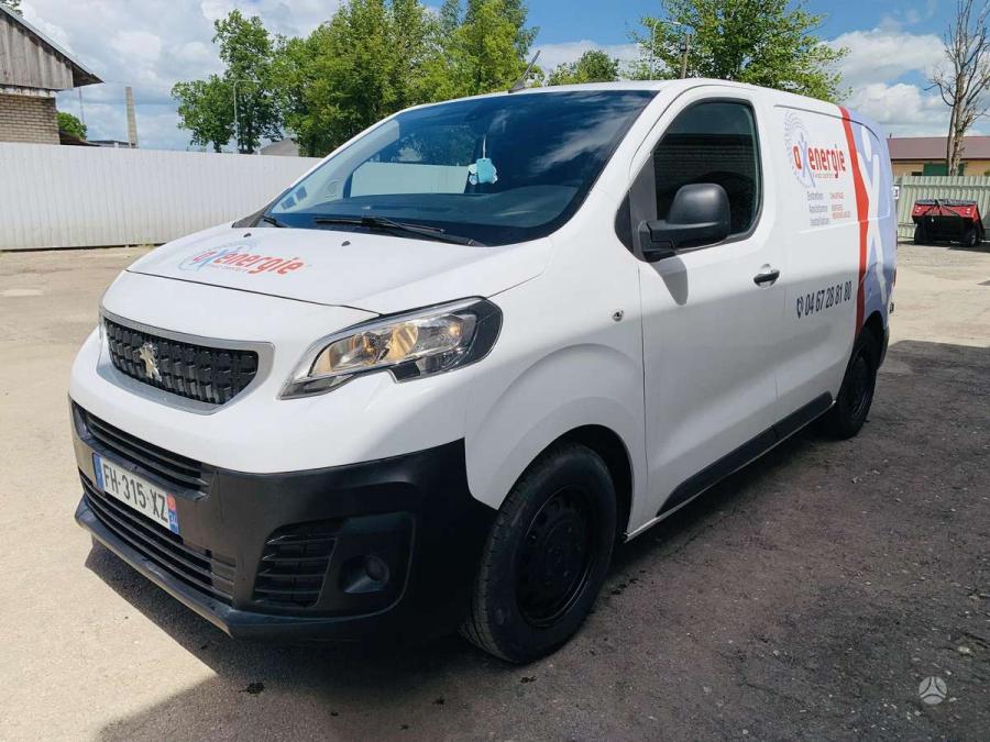 White Peugeot Expert 2019 in Taurage, with an engine capacity of 1.50 L and mileage of 167 thousand km for 6500 €, photo 1 on AUTOMOTO.COM.LV
